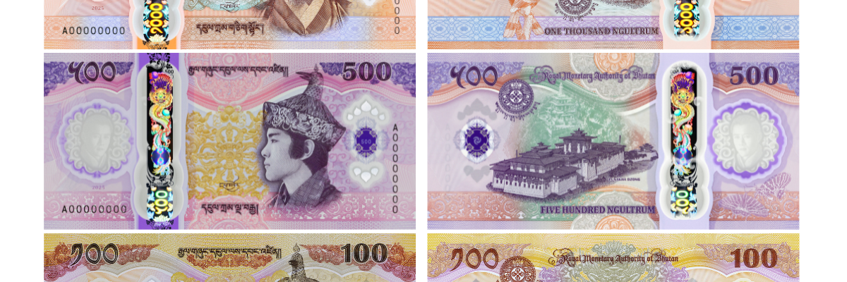 National Tribute in Currency: Bhutan Unveils New Generation of Ngultrum ...